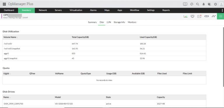 OpManager Plus - ZMA IT Solutions